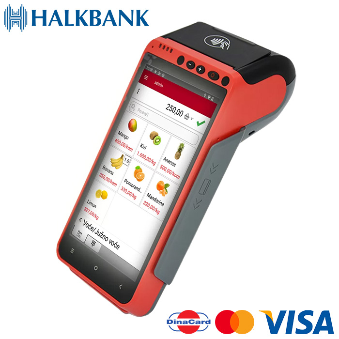 Fiskalna kasa i platni terminal HCC Z100 | Biroservis plus